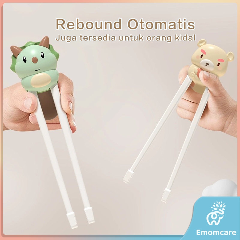 Jual Sumpit Anak Belajar Makan Training Chopstick Alat Makan Anak Bayi ...