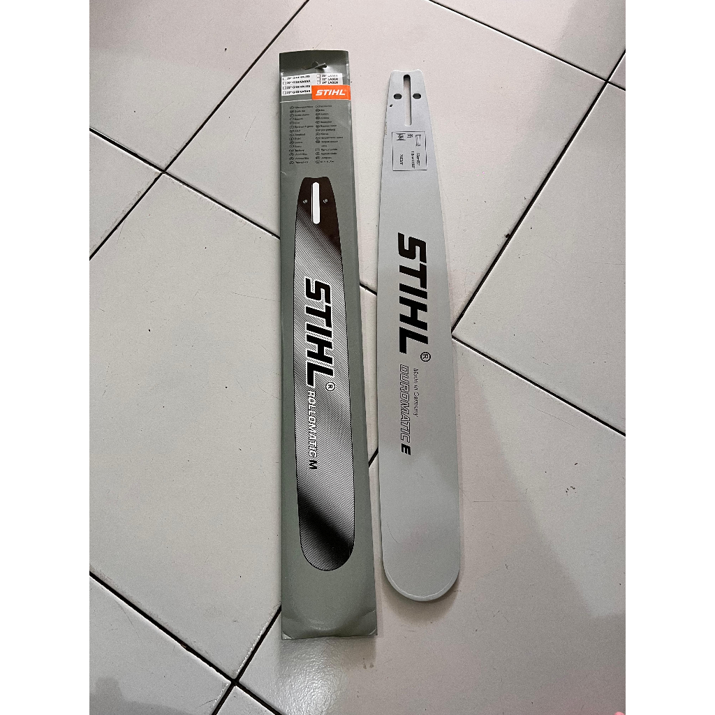 Jual GUIDE BAR SENSO/CHAINSAW 22 INCH STIHL ASLI / BAR SENSO STIHL ...