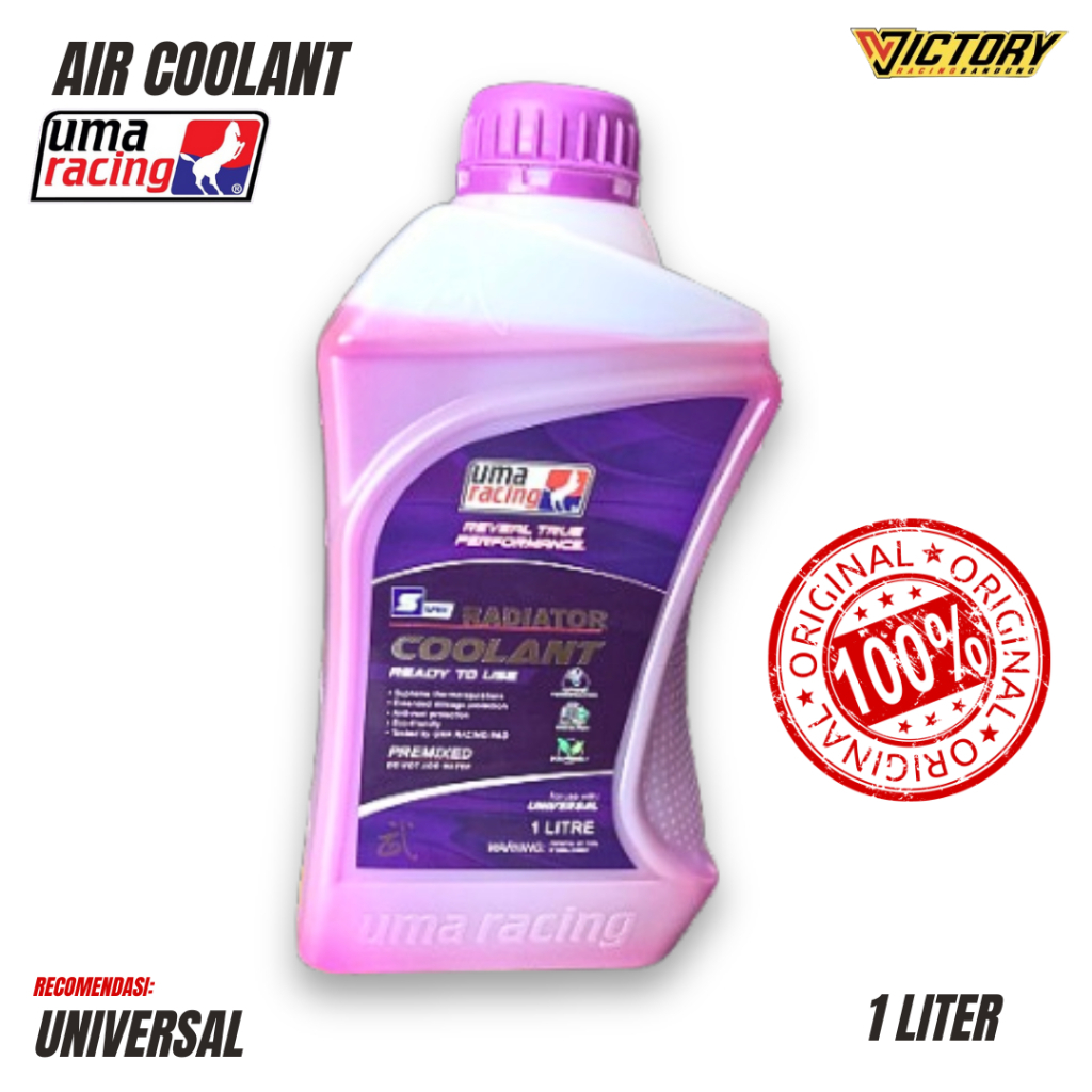 Jual Air Radiator UMA RACING Original Air Coolant Coller UMA isi 1L ...