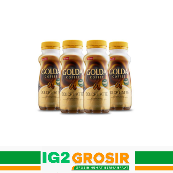 Jual Golda Coffee Dolce Latte Botol | Shopee Indonesia