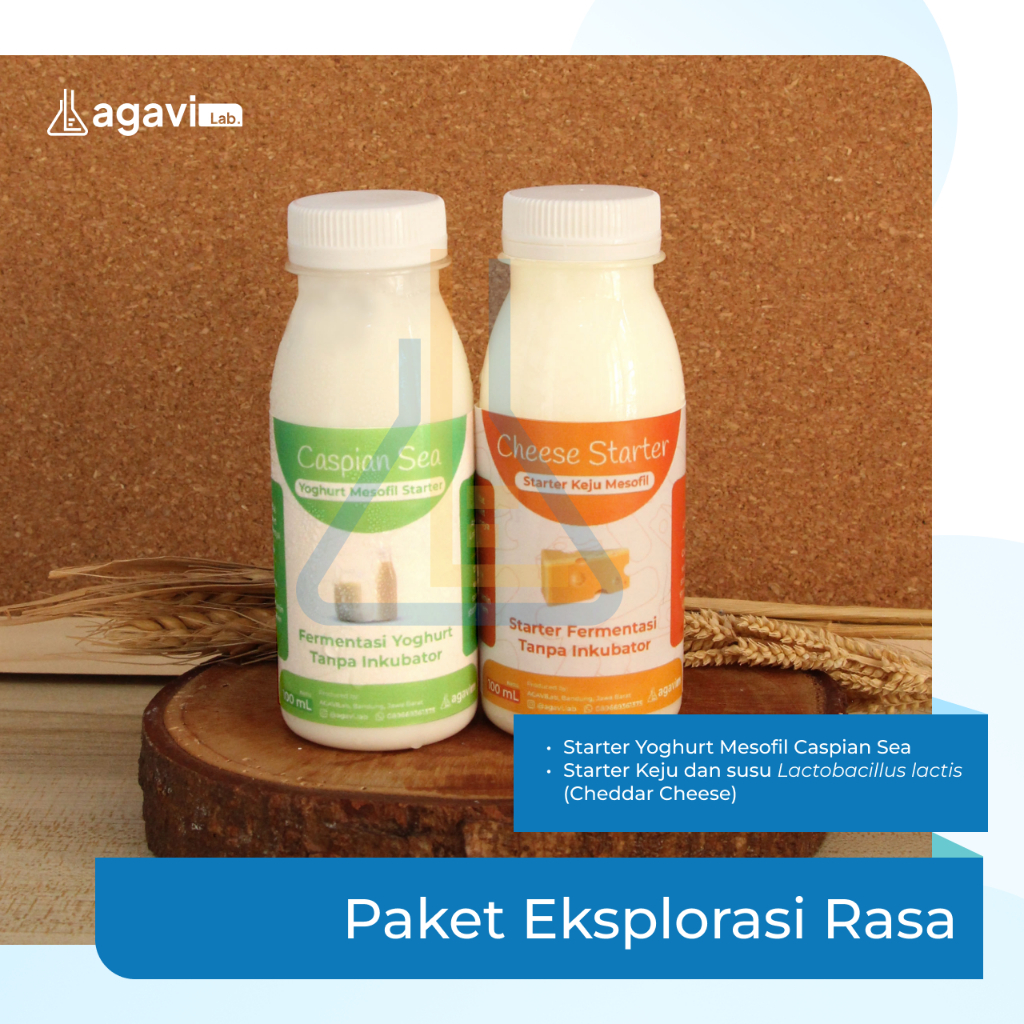 Jual BUNDLING - Paket Eksplorasi Rasa - Starter Yoghurt Mesofil Caspian ...