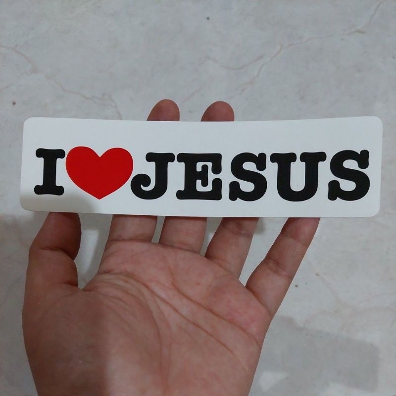 Jual STIKER ROHANI KRISTEN ANTI AIR TULISAN IMMANUEL / SHALOM / GOD ...