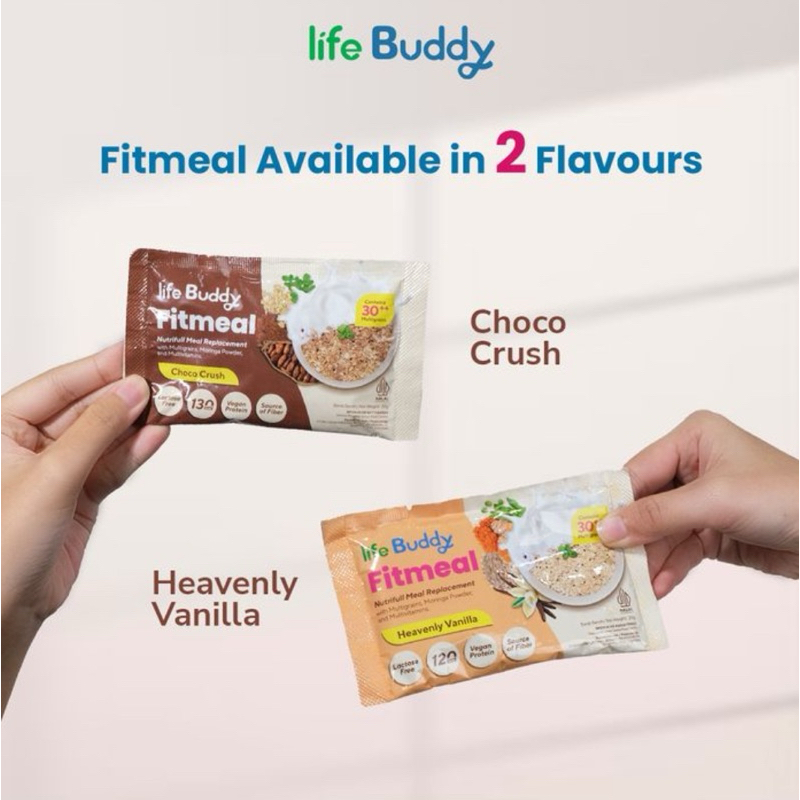 Jual Life Buddy Fitmeal Meal Replacement Pengganti Makan Ecer 1 Sachet ...