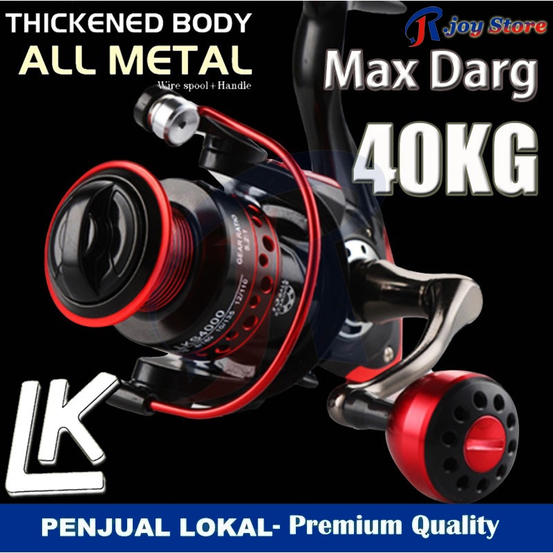 Jual R.joy Reel Pancing Metal LK2000 - 7000 30 Kg/ Reel Pancing Tarikan ...