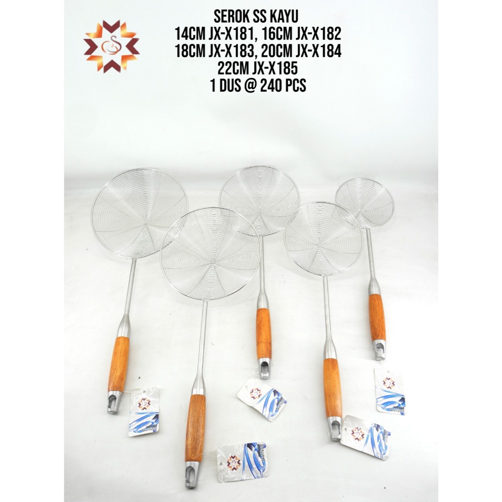 Jual Saringan Serokan Tebal Parabola/Saringan Tirisan Minyak/Serokan ...