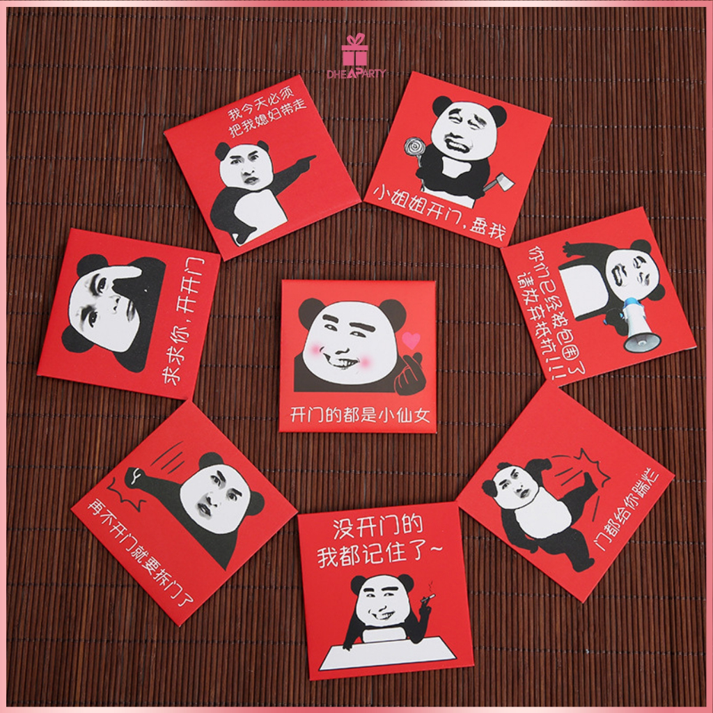 Jual DP Amplop Stiker Emoji Lucu / Angpao Karakter Lucu / Angpao ...