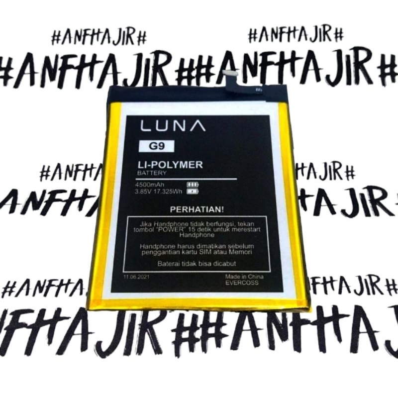 Jual BATRE BATREI LUNA G9 G 9 RAM 4 ROM 32 BATRAI BATERAI LUNA G9 G9 ...
