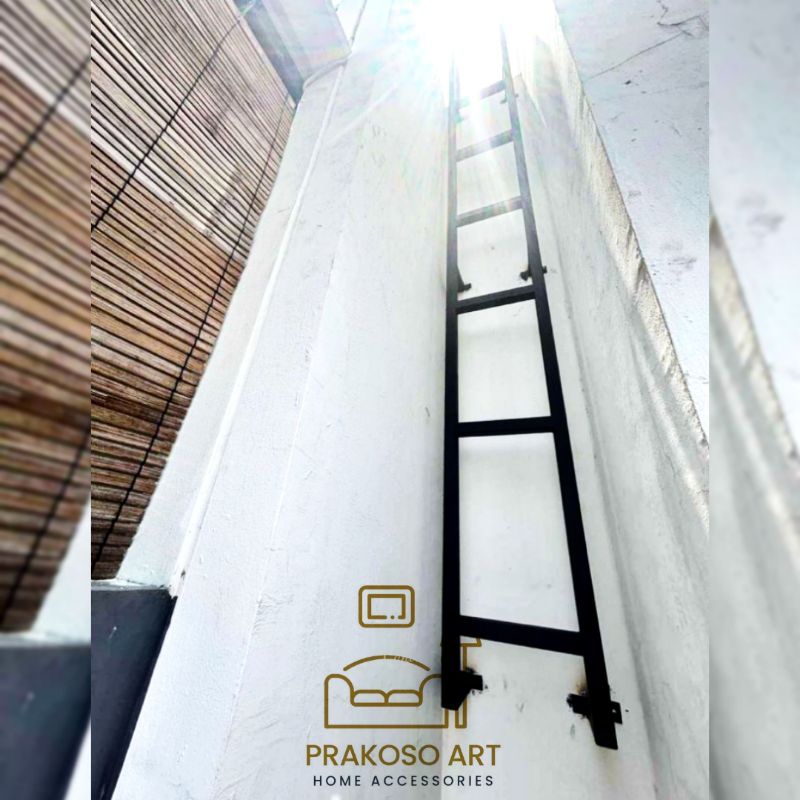 Jual Tangga Tempel Dinding Tangga Outdoor Tangga Rooftop | Shopee Indonesia