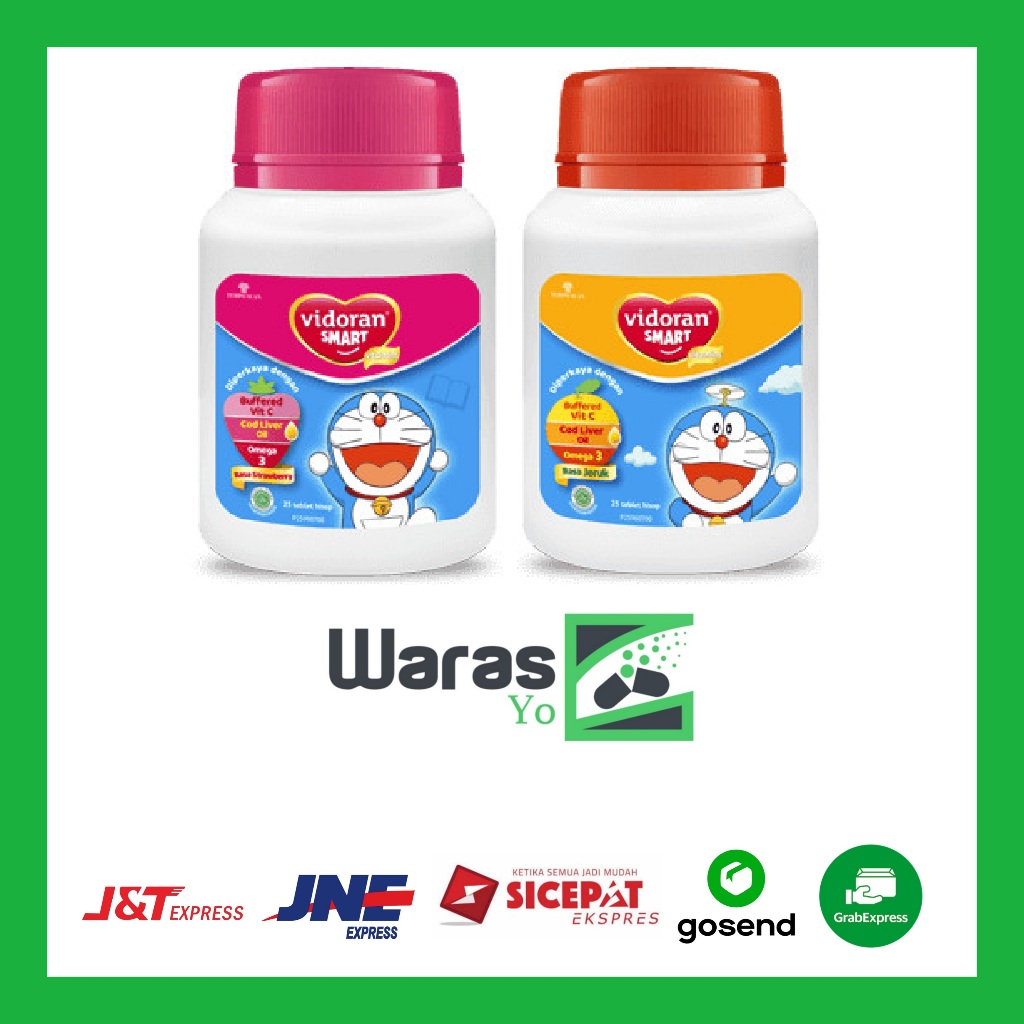 Jual [WS] Vidoran Smart Vitamin Anak Isi 25 Tablet - Multivitamin dan ...