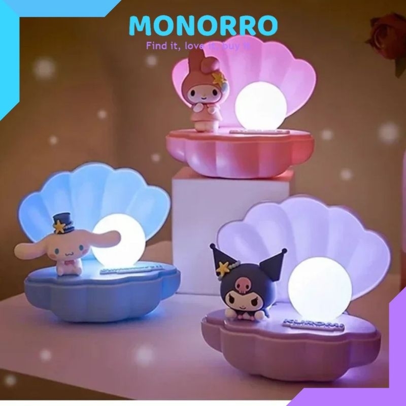 Jual Lampu Sanrio Lampu Kerang Sanrio Lampu Tidur LED Sanrio USB ...