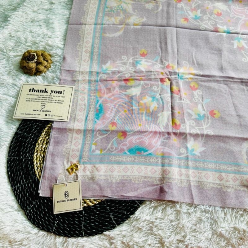 Jual NAGIH OOTD HIJAB BUCKLE SCARVES BY AZARA PREMIUM SUBLIM SEGI EMPAT ...