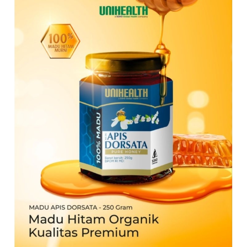 Jual Madu Apis Dorsata Unihealth 250g | Shopee Indonesia
