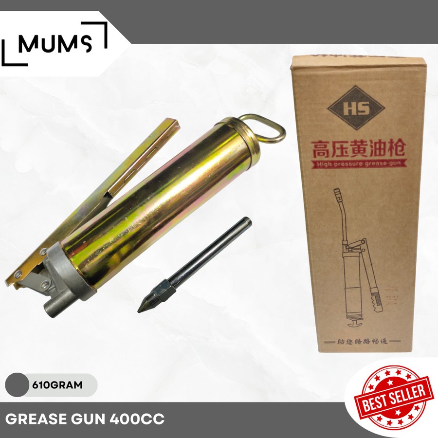 Jual AN22 Grease Gun Oil 400cc Pompa Oli Minyak Gomok Gemuk Stempet ...