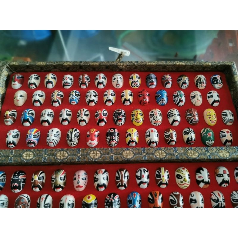 Jual Miniature topeng opera China Klasik | Shopee Indonesia