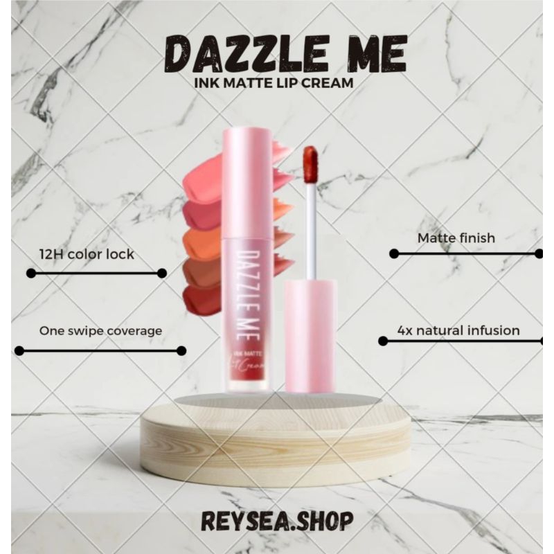 Jual [NEW LAUNCH] DAZZLE ME INK-MATTE LIP CREAM | COMFY MATTE FINISH ...