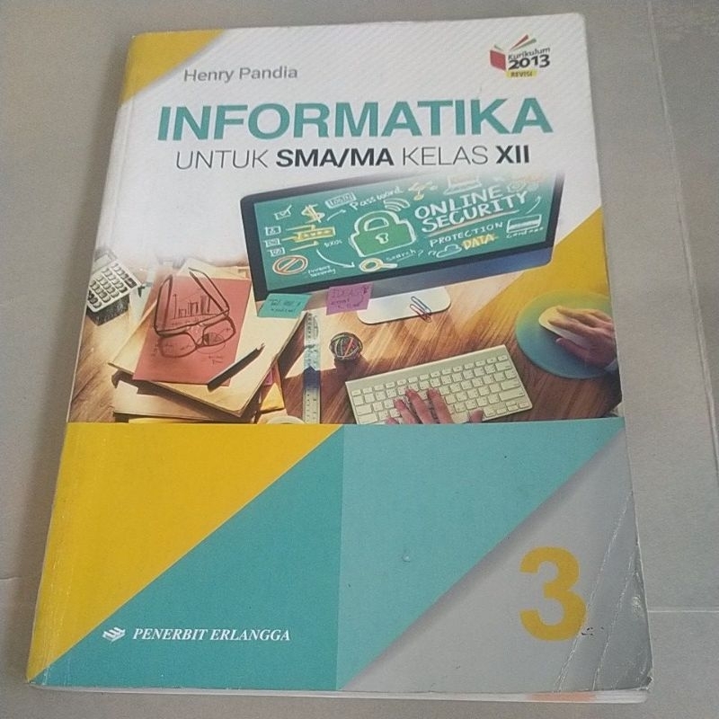 Jual BUKU INFORMATIKA SMA/MA KELAS XII-12-3 REVISI PENERBIT ERLANGGA ...