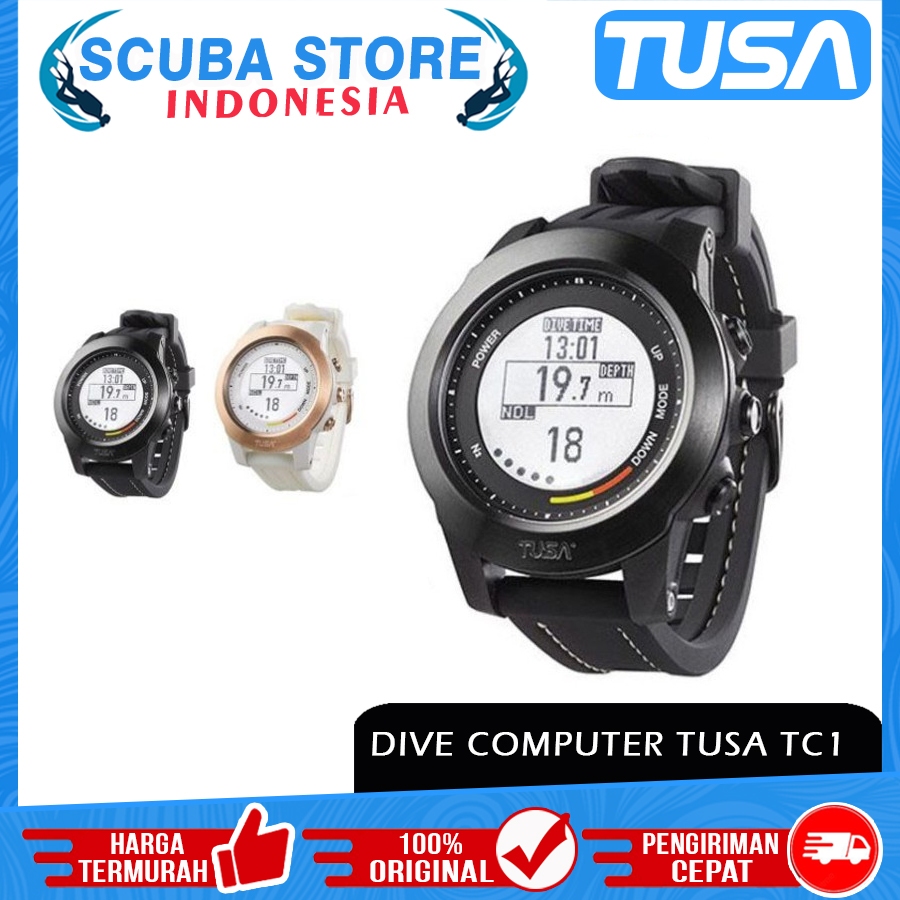 Jual IQ-1301 Dive Computer Tusa TC1 Jam Tangan Selam Freedive ...