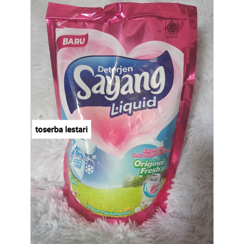 Jual Sayang Deterjen liquid original fresh reff 510ml | Shopee Indonesia