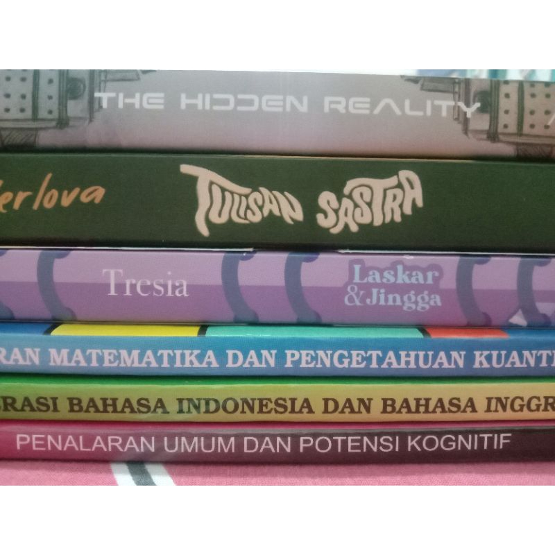 Jual novel dan buku wangsit utbk 2024, tulisan sastra, the hidden ...