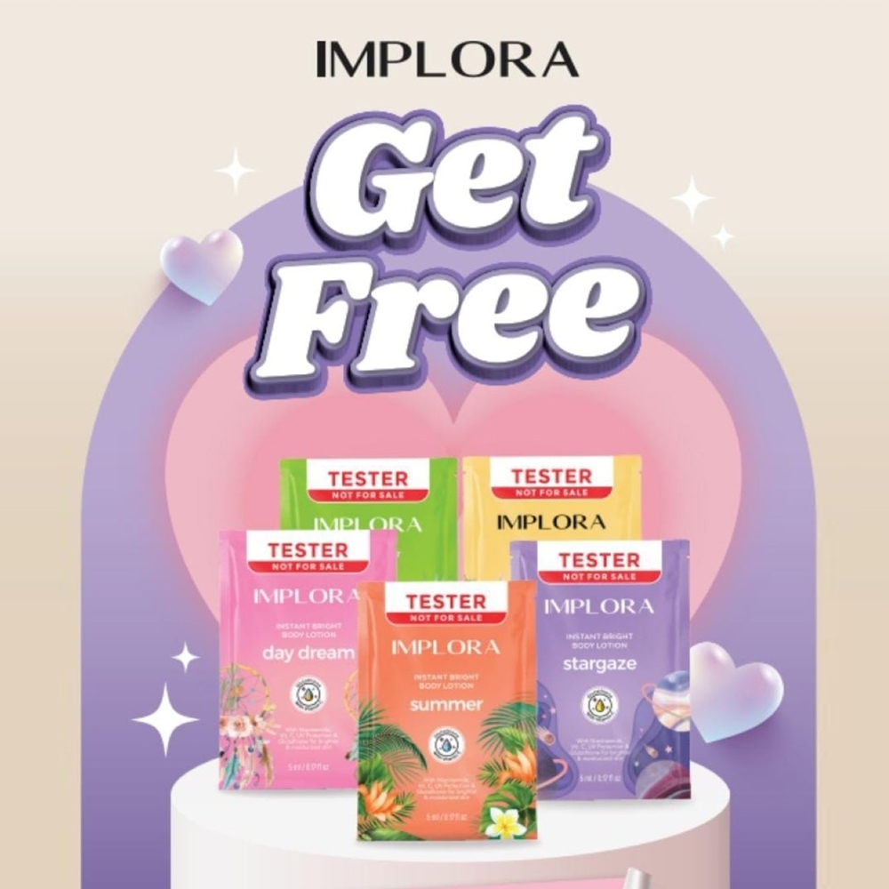 Jual IMPLORA INSTANT BRIGHT BODY LOTION SUMMER SACHET 10ML | Shopee ...