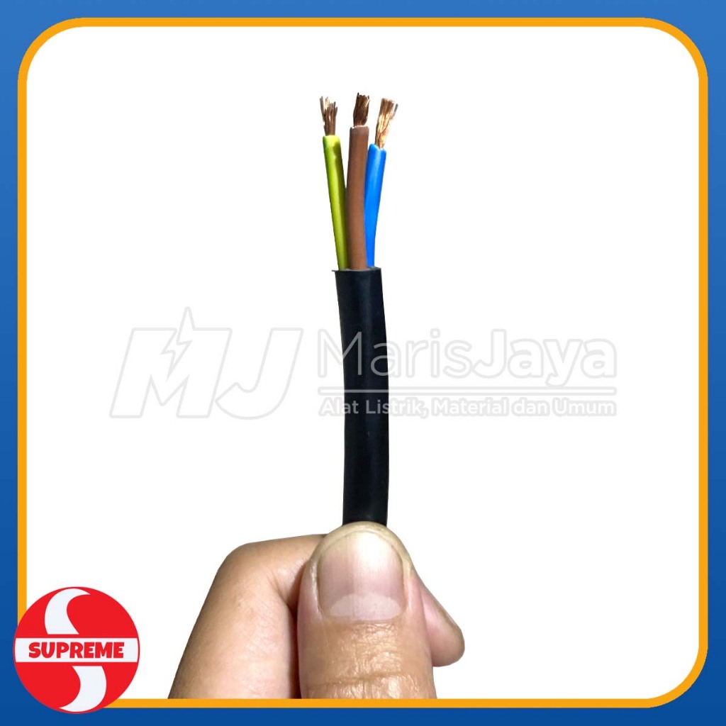 Jual Kabel Listrik SUPREME NYMHY (NYYHY) 3x1,5 3x1.5 mm (PER METER) | Shopee Indonesia