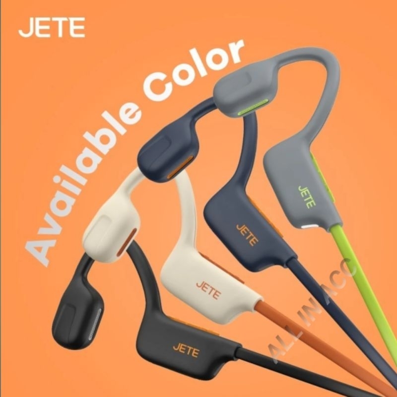 Jual JETE Open Style Ipx4 / Open Fast Ipx5 Wiht Mic Headset Bluetooth ...