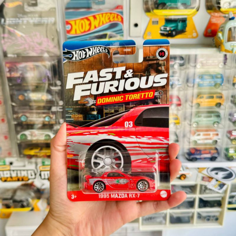 Jual Hot Wheels Fast Furious Dominic Toretto - 95' Mazda RX7 | Shopee ...