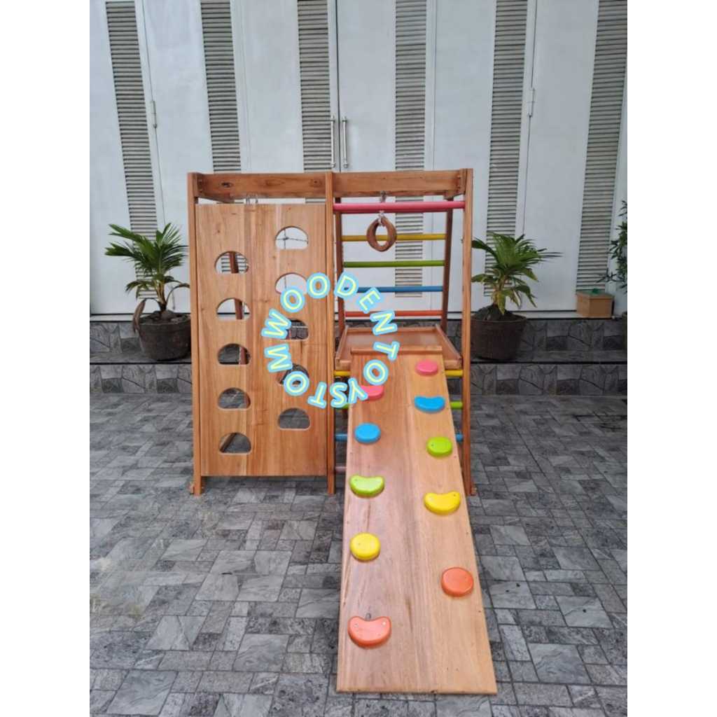 Jual READY STOCK Tangga Brakiasi type c climb berlubang tinggi 1.4m ...