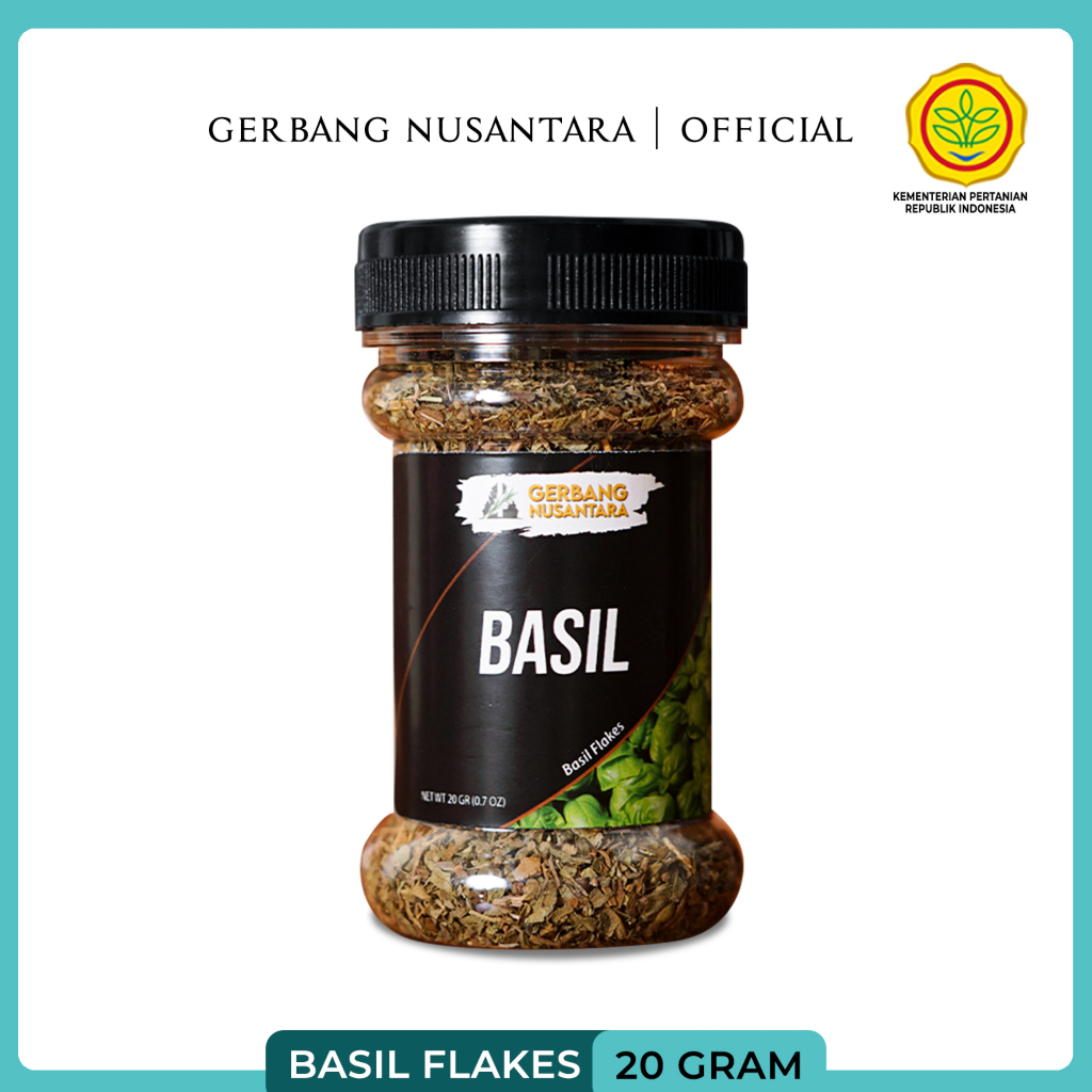 Jual Gerbang Nusantara - Daun Basil Flakes Bumbu Masak Dapur Rempah ...