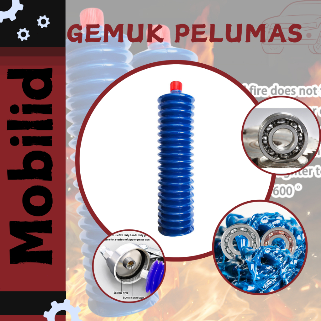 Jual GREASE PELUMAS Gemuk Oli Gemuk Bearing Lithium Tahan aus suhu ...