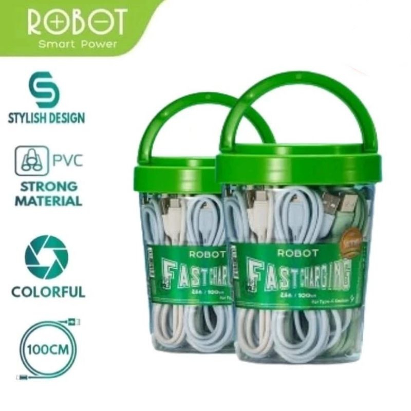 Jual Kabel Robot RBC100 II Type-C , RBM100 II Micro USB Data Cable Original | Shopee Indonesia