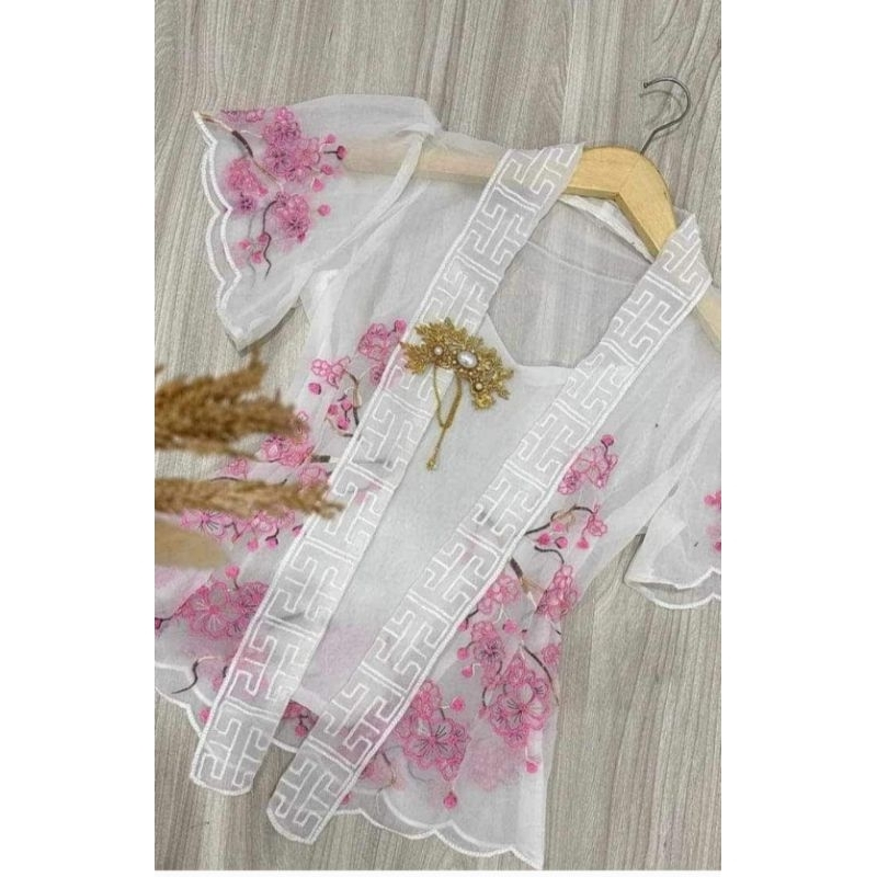 Jual Kebaya Jadi Bunga Sakura || Kebaya Adat Bali Modern || Kebaya Adat ...