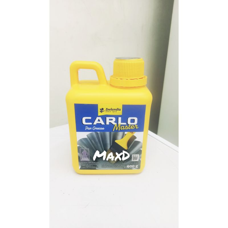 Jual Carlo Master Minyak Pengoles Loyang Zeelandia 400 gr | Shopee ...