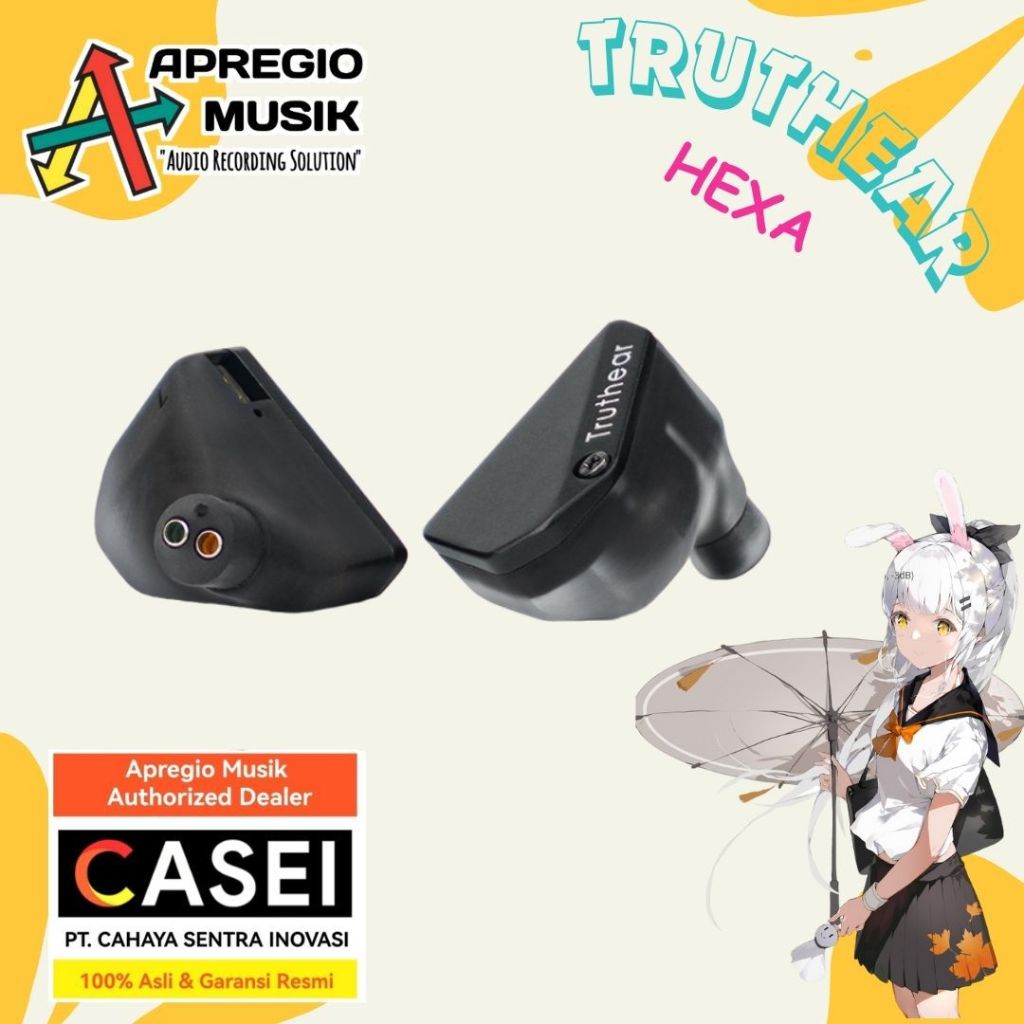 Jual Truthear Hexa 1DD+3BA Hybrid Drivers HiFi 2pin In-ear IEM Earphone | Shopee Indonesia