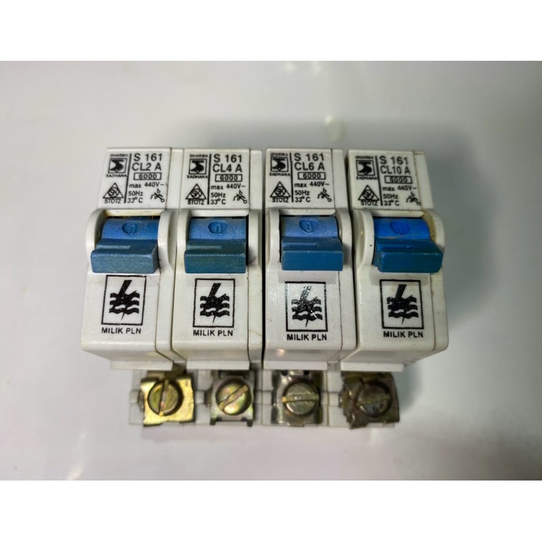 Jual KODE R83W MCB PLN BBC S 161 CL 2A CL 4A CL 6A CL 1A ORIGINAL ...