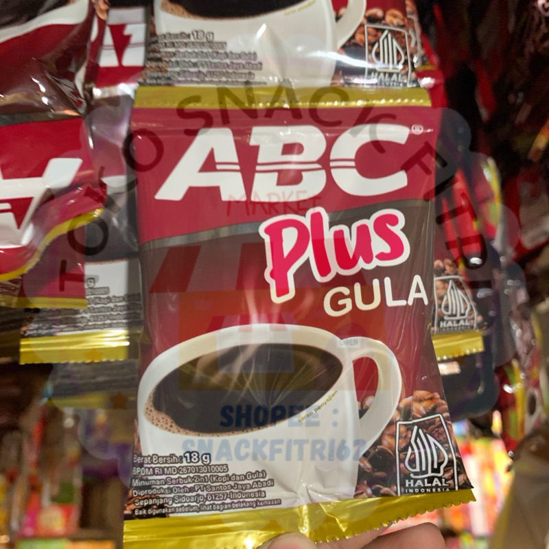 Jual KOPI ABC PLUS GULA @10pcs | Shopee Indonesia