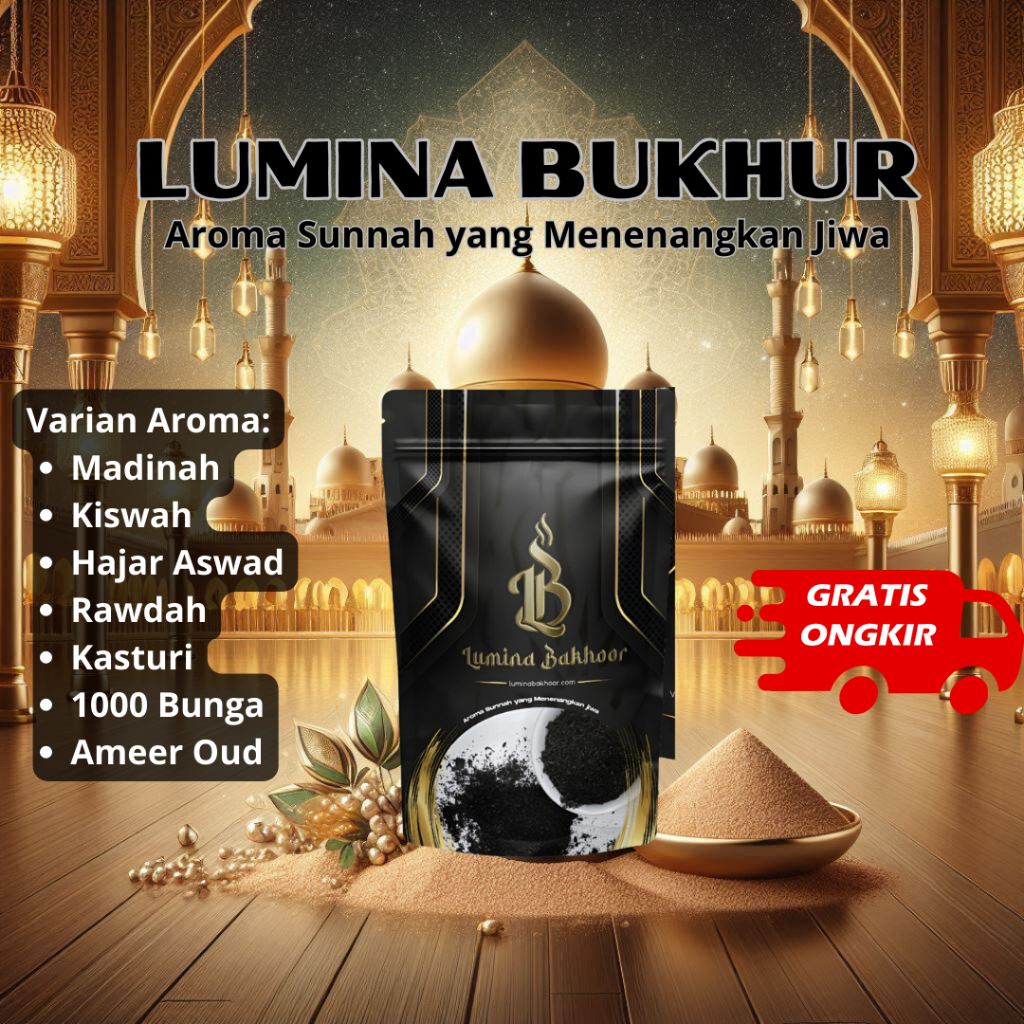 Jual Lumina Bakhoor / BAKHOOR PREMIUM 50 gram / BUKHUR BUHUR WANGIAN ...