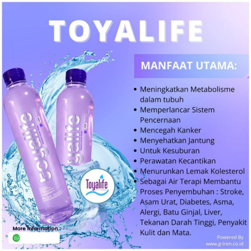 Jual Air Toyalife alkaline ph 9+ | Shopee Indonesia