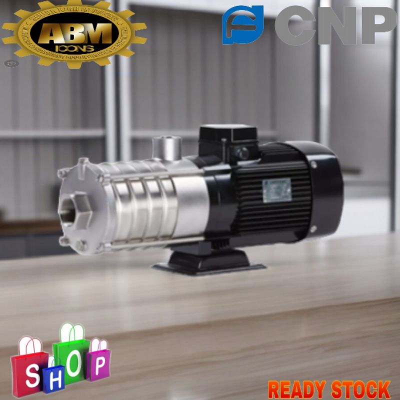 Jual POMPA DORONG CNP CHLF 2-30 1PHASE 220V POMPA BOOSTER HORIZONTAL ...