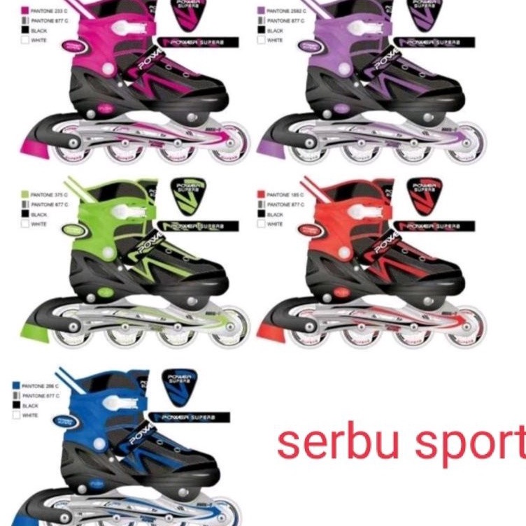 Jual KODE H94O SEPATU RODA MURAH ANAK DEWASA POWER SUPERB ORIGINAL ...