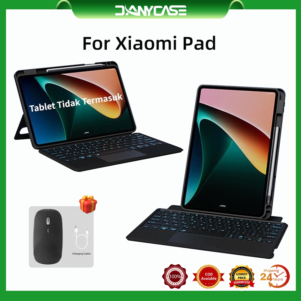 Jual DANYCASE Magic Keyboard For Xiaomi Ultra Slim Wireless Keyboard ...