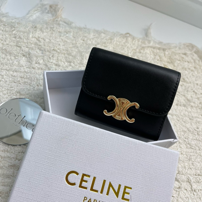 Jual TRIOMPHE COMPACT WALLET WITH COIN | Shopee Indonesia