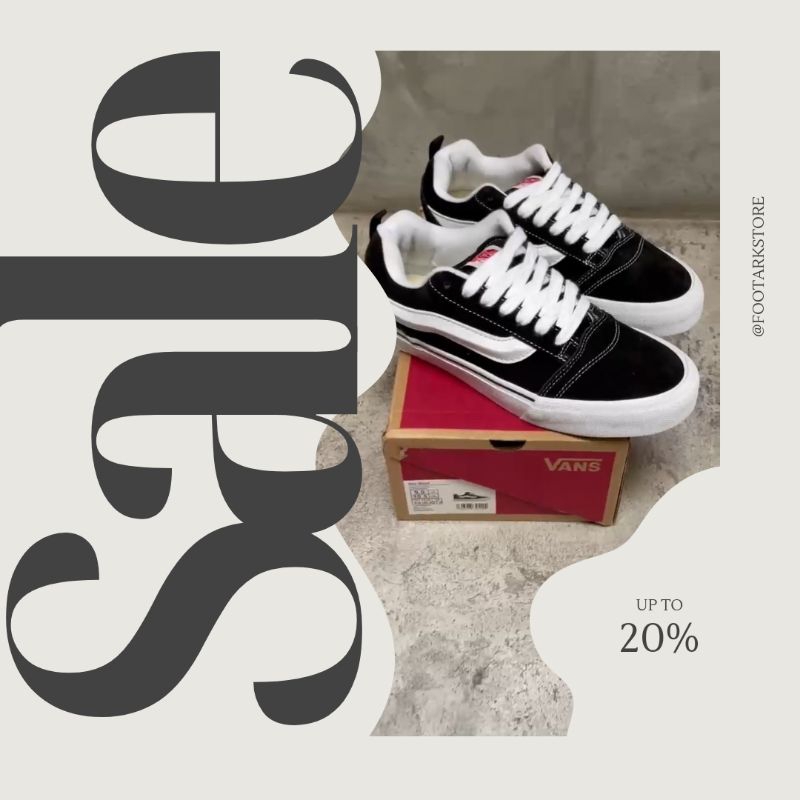Jual Sepatu Sneakers Vans KNU Old Skool 100% Original | Shopee Indonesia