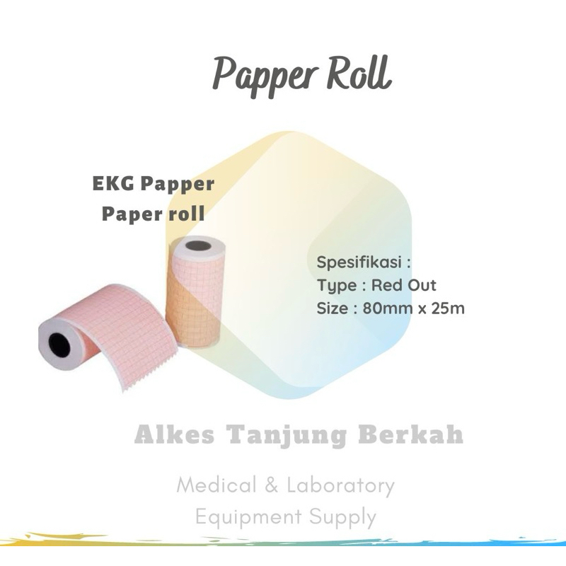 Jual Kertas EKG Roll 80mm x 25m DiM | Shopee Indonesia