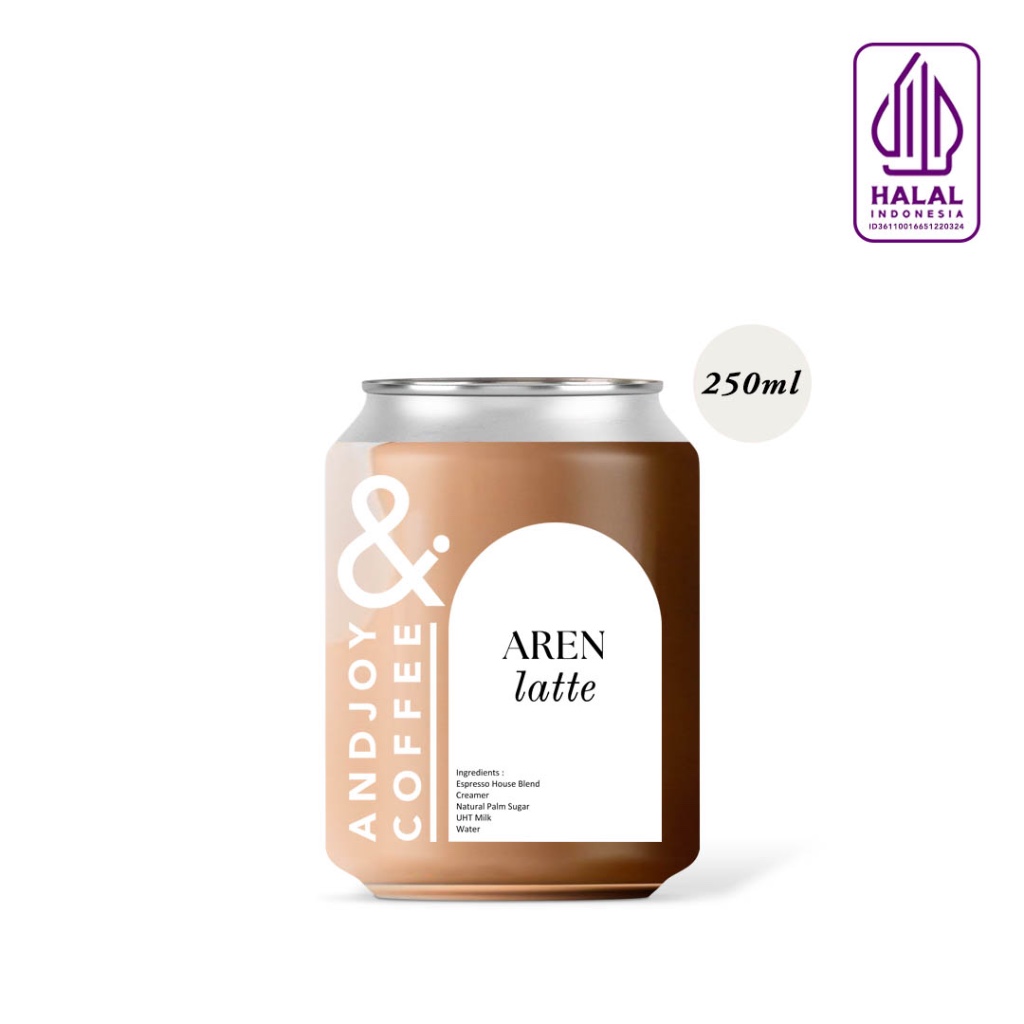 Jual AREN LATTE KOPI SUSU READY TO DRINK COFFEE | Shopee Indonesia