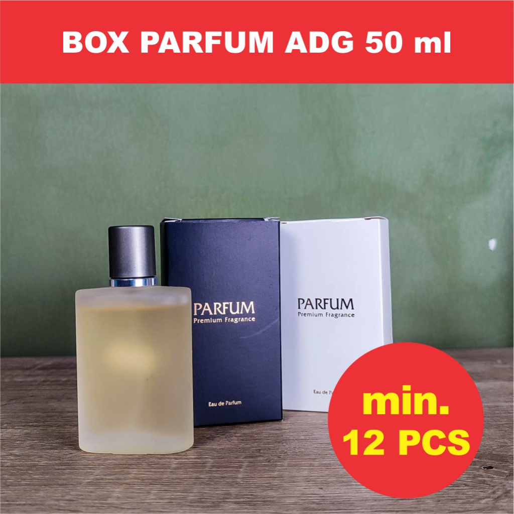 Jual Dus Parfum Box Parfum Kemasan Parfum 50 ml bisa semua jenis botol ...