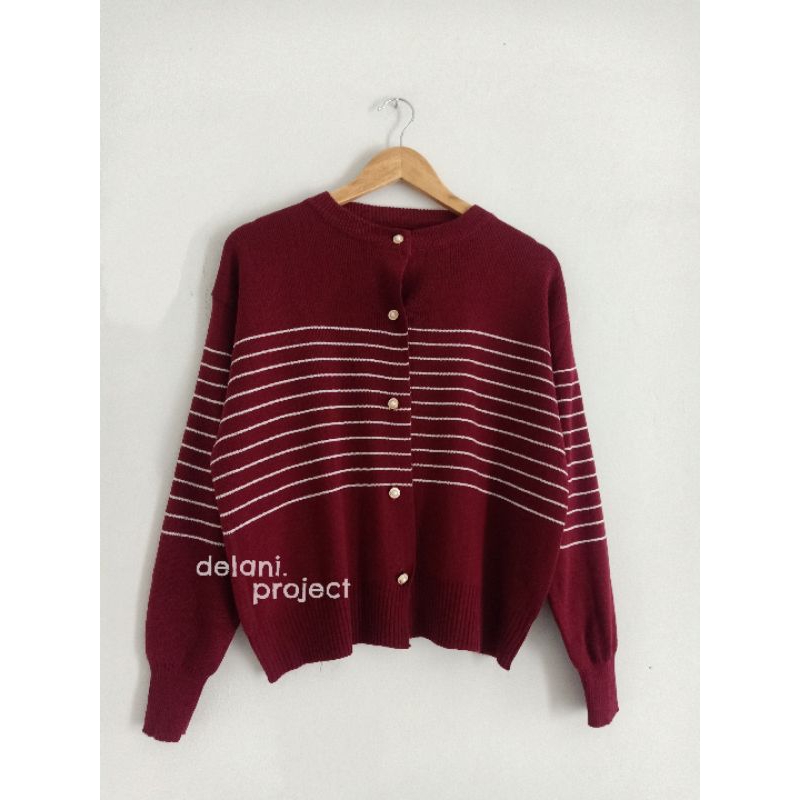 Jual Kyoto Cardi Knit Delani.project | Shopee Indonesia