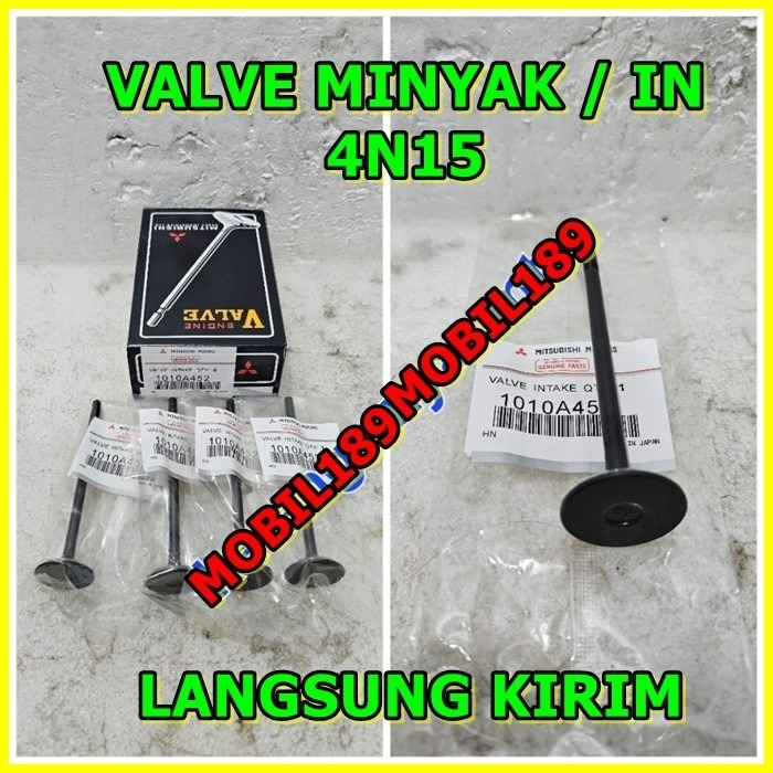 Jual Engine valve MINYAK Klep in ALL NEW triton KL1T-pajero DAKAR 4n15 1010A452 | Shopee Indonesia