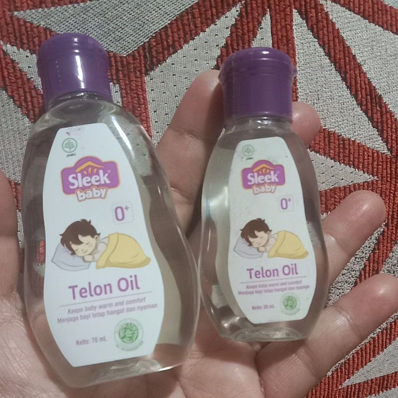 Jual Sleek Baby Telon Oil 70 ml. | Shopee Indonesia