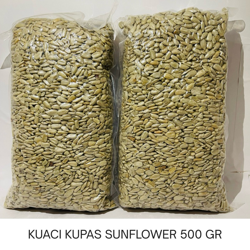Jual KUACI KUPAS ROASTED SUNFLOWER 500 GR | Shopee Indonesia